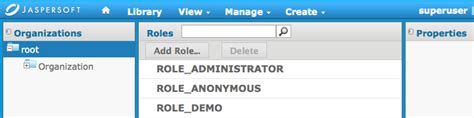 Managing Users And Roles Best Practices Jaspersoft Community