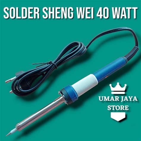 Soldering Shengwei 40 Watt Soldering Iron 40w Hand Soldering Shopee