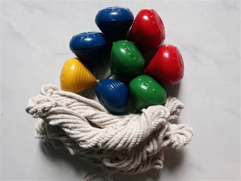 Trompo With String Plastic Assorted Colot Set Of 12pcs Lazada Ph