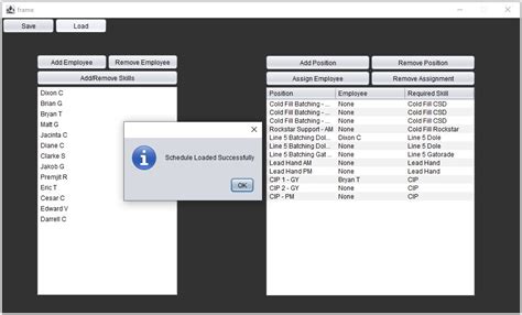 Github Wgumbocemployeescheduler Cpsc 210 Java Desktop Application Using The Swing Gui
