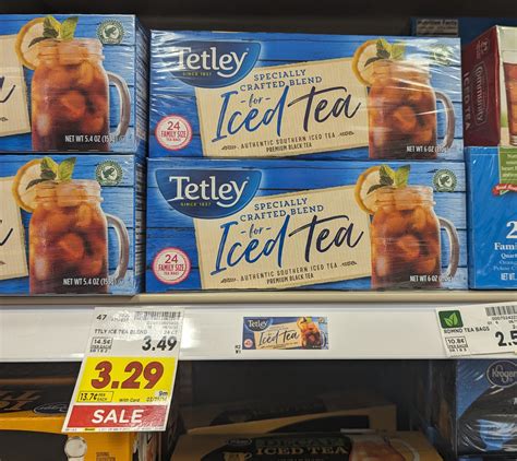 Tetley Tea Coupon Makes 24 Count Box Just 2 29 At Kroger Iheartkroger