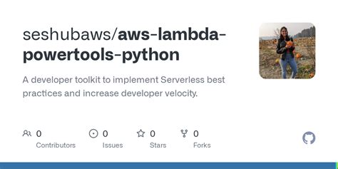 Github Seshubawsaws Lambda Powertools Python A Developer Toolkit To