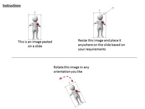 1113 3d man showing his product ppt graphics icons powerpoint