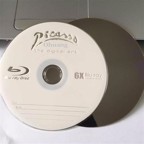 25 Discs A Picasso 6x 25gb Blank Printed Blu Ray Vicedeal