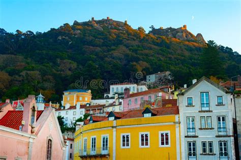Moorish Castle Town Sintra Portugal Editorial Image Image Of