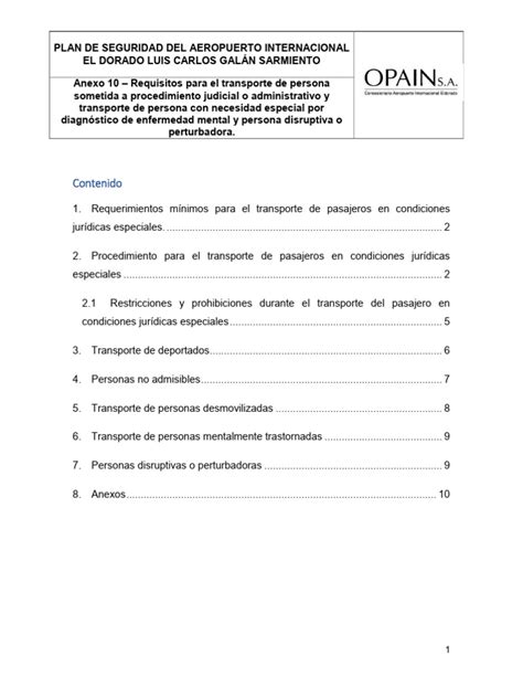 Anexo10 Requisitosparaeltransportede11 Pdf
