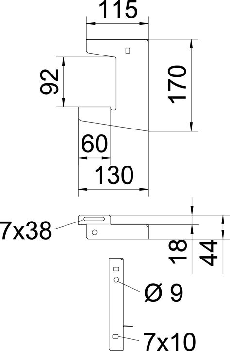 Wall And Ceiling Bracket Fs Obo