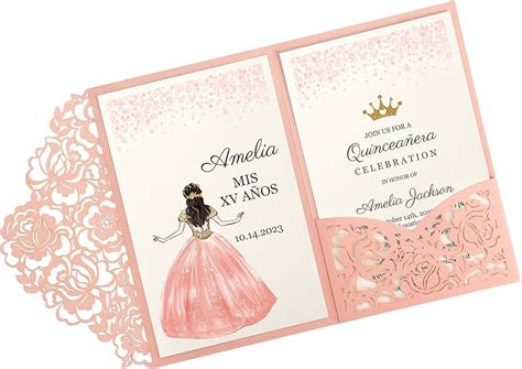 Quinceanera Invitaciones Ejemplos Video InvitaciÓn Quince AÑos