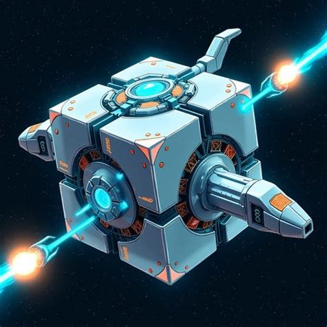 Free Cubic Mecha Vessel Image Spacecraft Cubic Mecha Download At