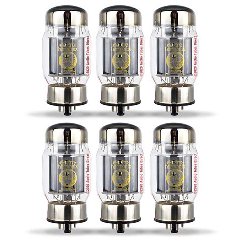 New Matched Sextet Electro Harmonix 6550 Amplifier Power Reverb