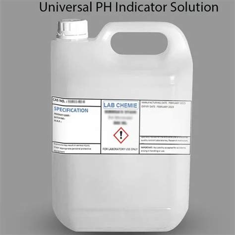 Universal Ph Indicator Solutions At ₹ 750piece Mumbai Id 23100517562