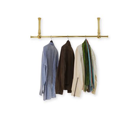 Solid Brass Ceiling Mounted Rail Andrew Nebbett Designs