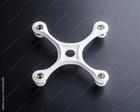 3d Printed Drone Chassis Designed In Cad With Aerodynamic Features 3d