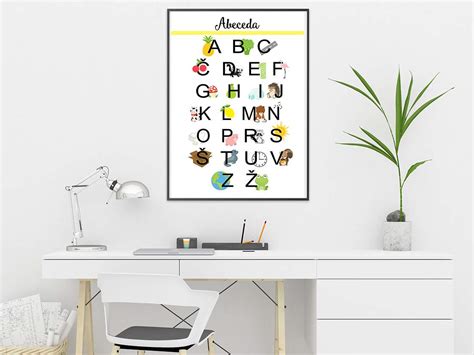 Abeceda Velike črke Moje šolsko Leto