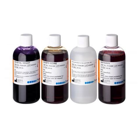 Gram Staining Kit Dilute Carbol Fuchsin