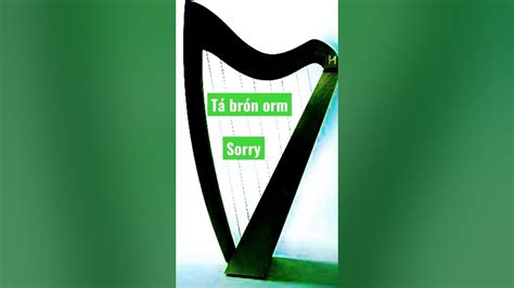 Tá Brón Orm Irish Gaelic Phrases Youtube