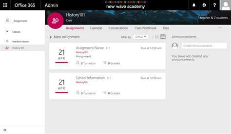 First Look At Microsoft Classroom Blog Alex Pearce Microsoft Mvp