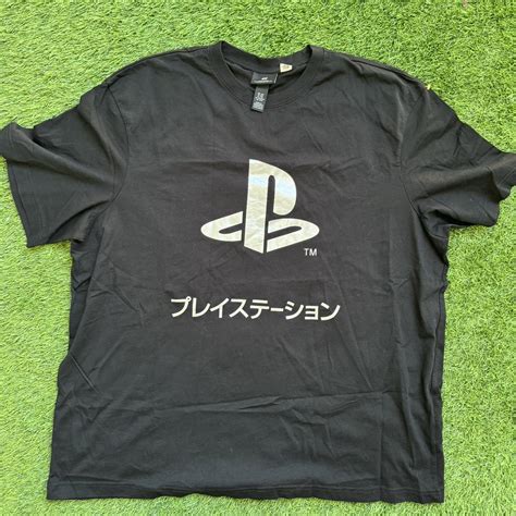 Officially Licensed Playstation Japanese Logo Tee Depop
