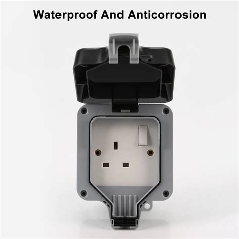 13a Single Switched Socket Outlet Weatherproof Uk Shop