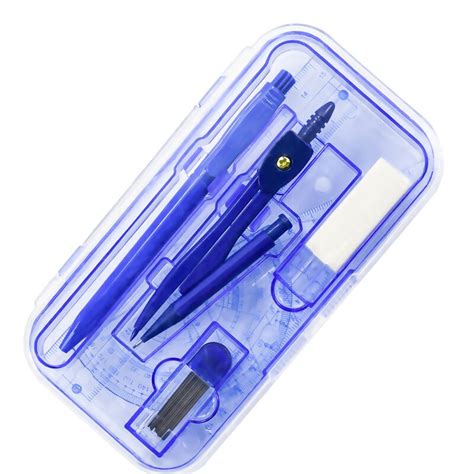 588 8 Pcsset Math Compasses Set With Protractorr Vicedeal
