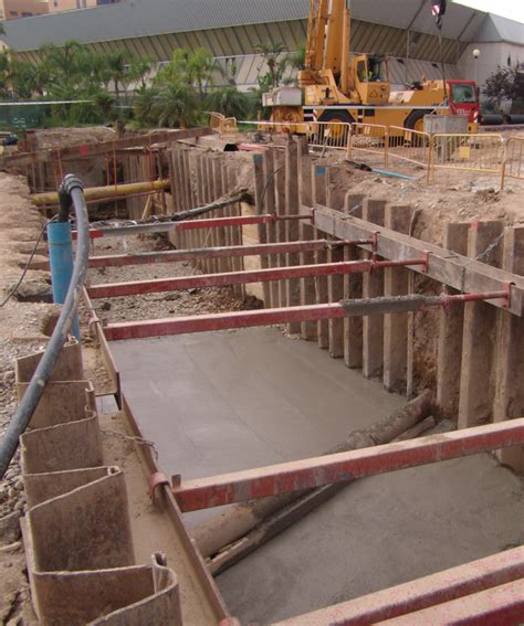 Entibación Para Excavación De Zanjas Ischebeck IbÉrica