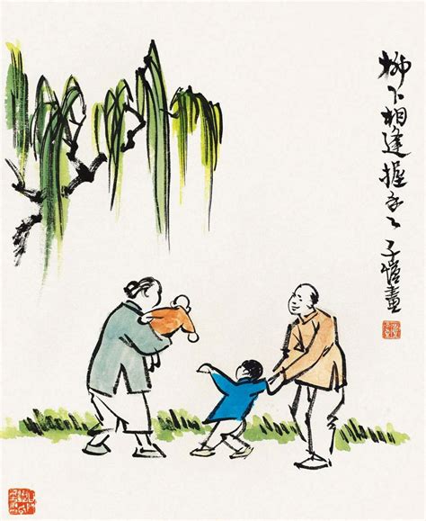 中国的漫画之父——丰子恺 创作