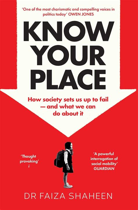 Know Your Place Faiza Shaheen 9781398505391 Books