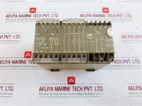 Pilz Pnoz3 24vdc 5s 1ö 1w Safety Relay 2000v Aeliya Marine