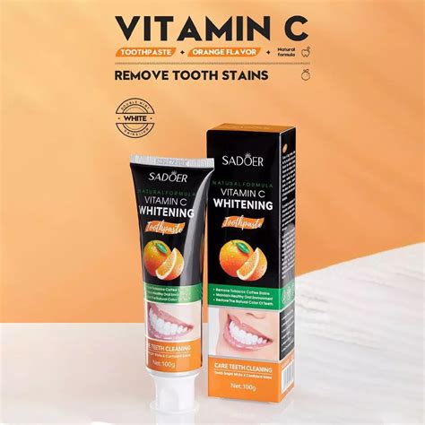 Sadoer Vitamin C Whitening Toothpaste Cloud Shop Bd