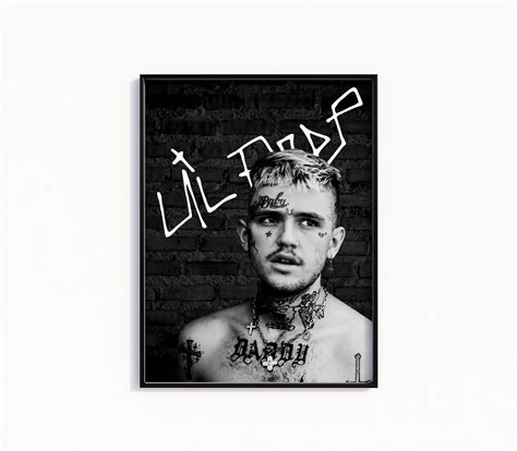 Lil Peep Poster Rapper Posters