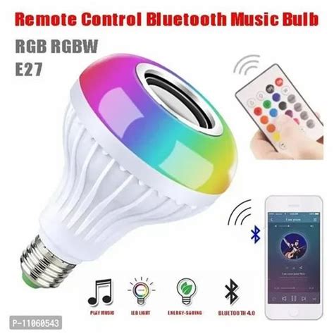 2 Watts Led Multicolor Light Bulb With Bluetooth Speaker And Remote C At Rs 267 Piece Howrah