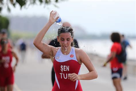 Istanbul ETU Triathlon Balkan Championships Editorial Stock Image