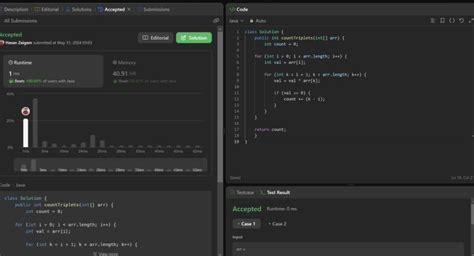 day 42 of 100daysofleetcode challenge count triplets with xor hasan