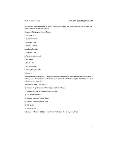 How To Create Configure And Test Rest Api In Sap 1718046622 Pdf
