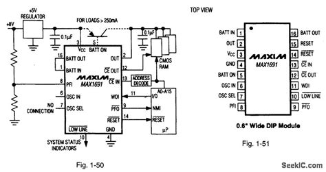 Microprocessorsupervisorwithinternalbackupbattery Basiccircuit