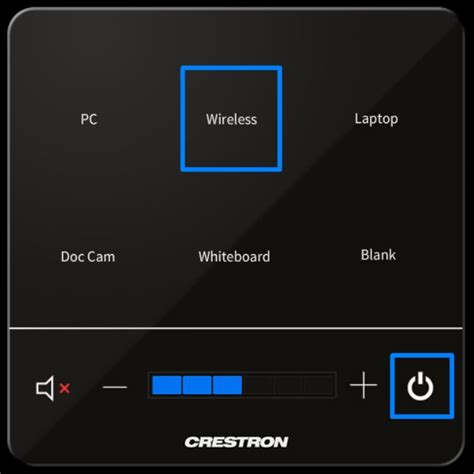 Classroom Button Panel V2 Av Facilities At Dmu