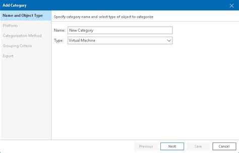 Configuring Categorization Using Grouping Expressions Veeam One User Guide