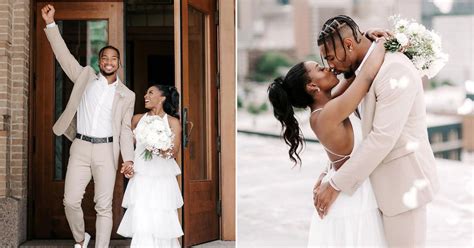Simone Biles Confirms Shes Married Nfl Star Jonathan Owens With