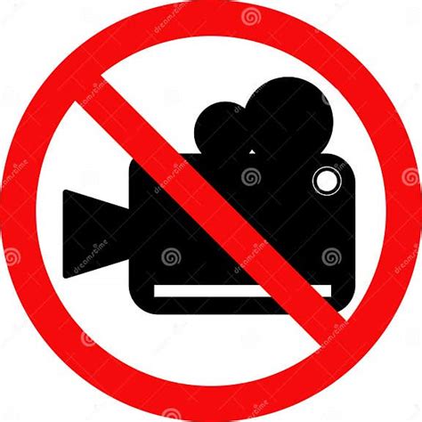 No Photography No Videography Mobile Camera Prohibited Sign