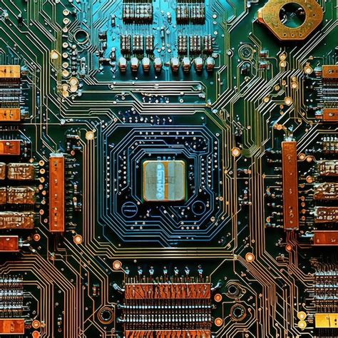 Premium Photo Integrated Circuit Board