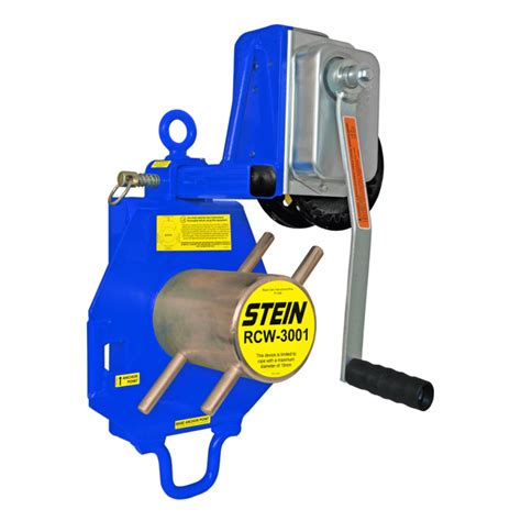 Stein Single Bollard Lowering Device Including Ss Rcwinch