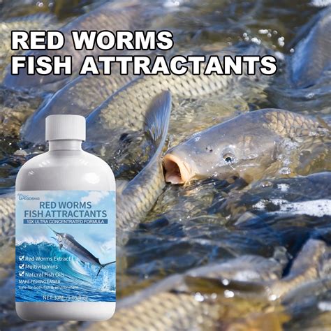 Red Bug Fish Attractor Reservoir Lake Sea Fishing Fish Bait Attractor