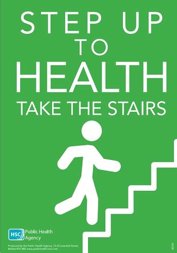 Take The Stairs A3 Poster Feb 24 Cris Public Health Info