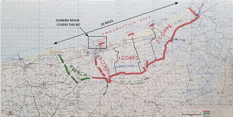 Dunkirk Evacuation Beaches Map Baldwin Battlefield Tours