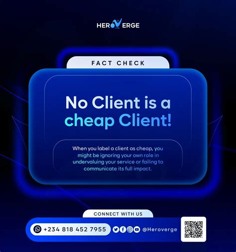 No Client Is Cheap Only Your Mindset Is Too Many Designers Write Off … In 2025 Social Media