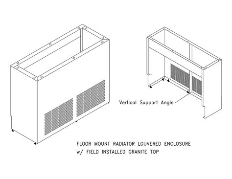 Convector And Radiator Custom Enclosures Hvac Custom Enclosure
