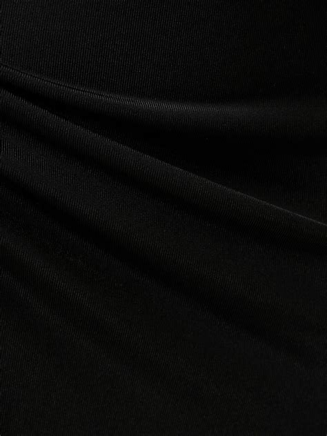 Louisa Ballou Sex Wax Stretch Viscose Long Dress Louisa Ballou