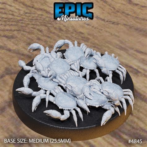 Crab Swarm Big Haven 3d Prints