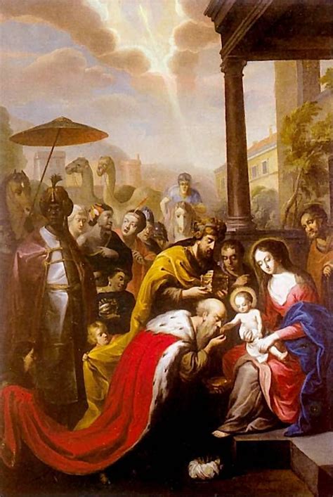 Andrzej Stech Pokłon Trzech Króli Ok 1675 Rok Muzeum Historyczne W