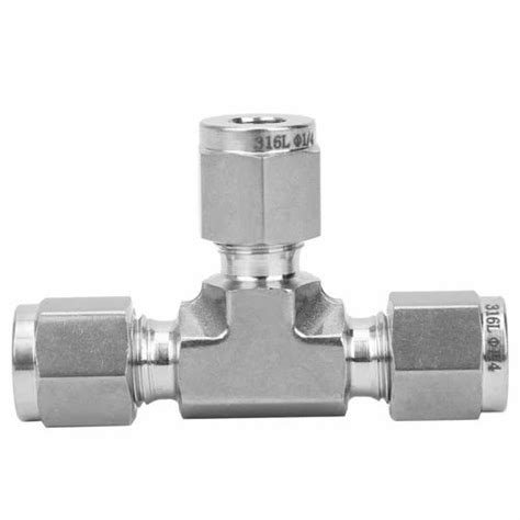 Stainless Steel Ferrule Tee At Best Price In Mumbai By Industrial Tubes
